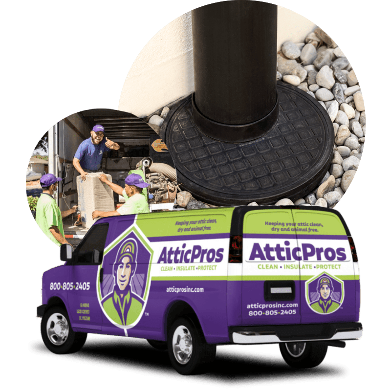 French Drain Installation & Crawl Space Waterproofing by Attic Pros ...